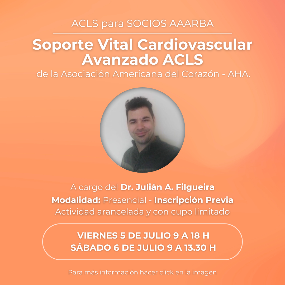 Asociación de Anestesia, Analgesia y Reanimación de Buenos Aires (AAARBA)